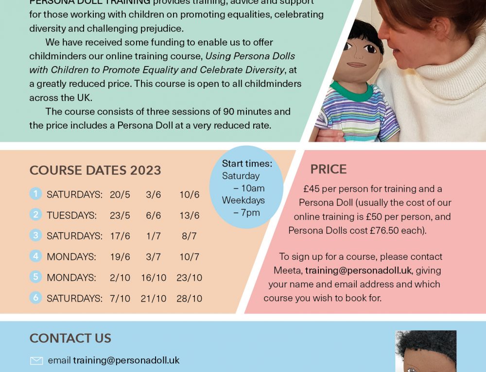Using Persona Dolls to Address Diabetes – Persona Doll Training